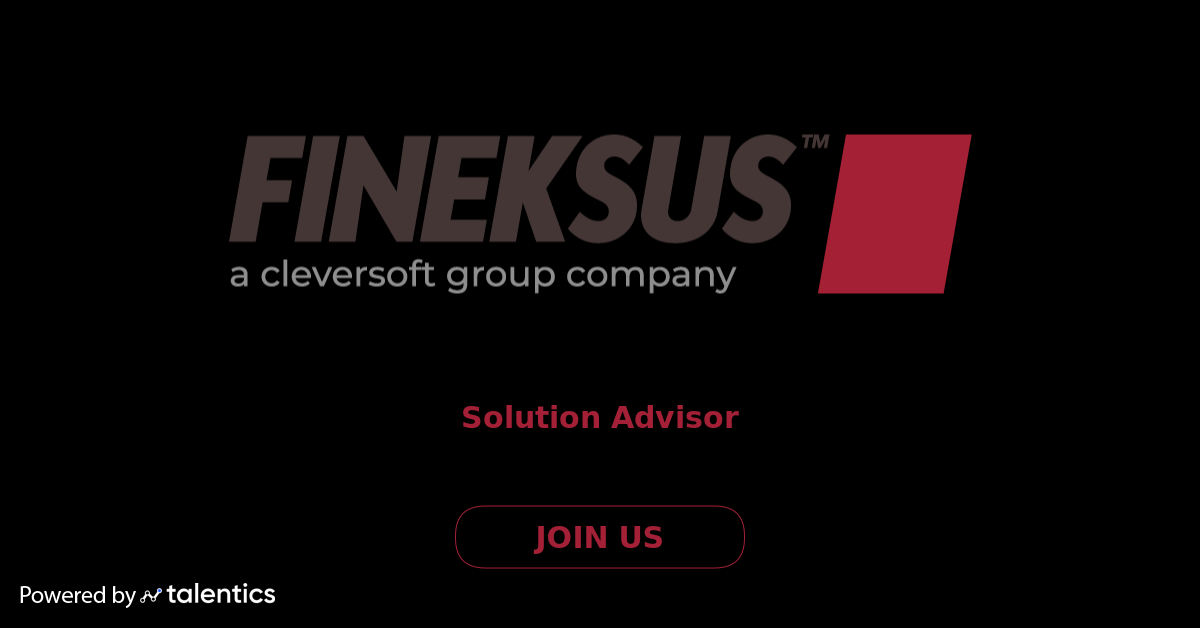 Fineksus'ta Kariyer | Solution Advisor
