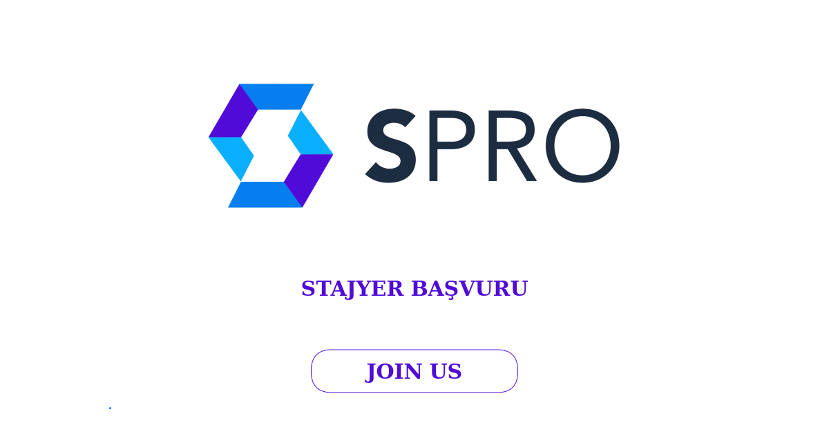 SPRO Teknoloji | STAJYER BAŞVURU