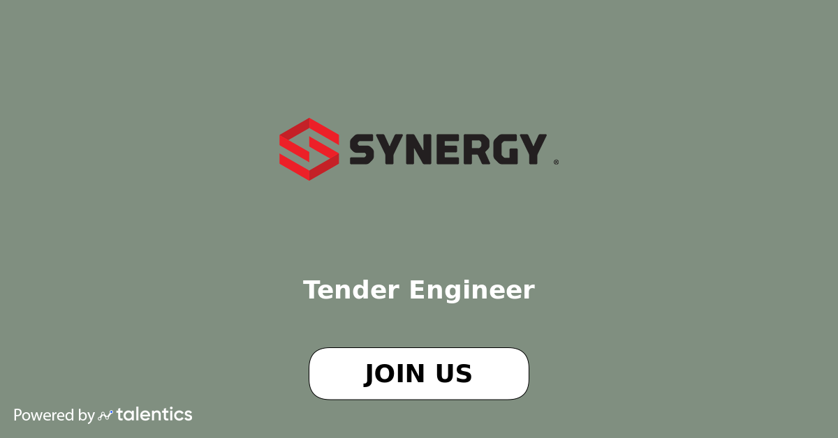 Synergy | Tender Engineer